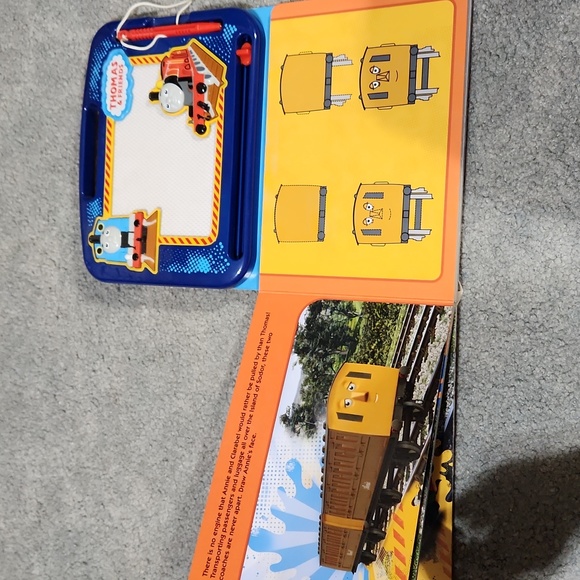 Thomas & Friends | Other | Thomas Friends Srawing Book And Etch Sketch ...